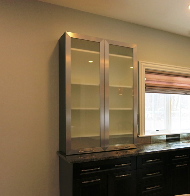 Adding Glass Doors to your Kitchen Cabinetry